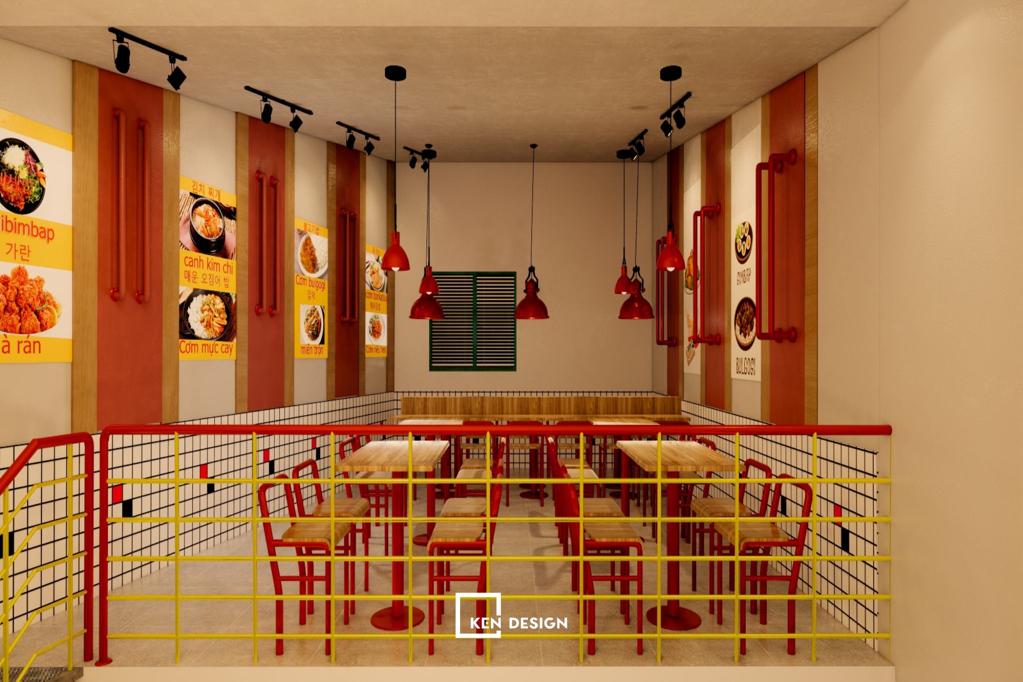 Thiết kế nhà hàng Hàn Quốc trendy và bí quyết ở đây là gì? | Kendesign